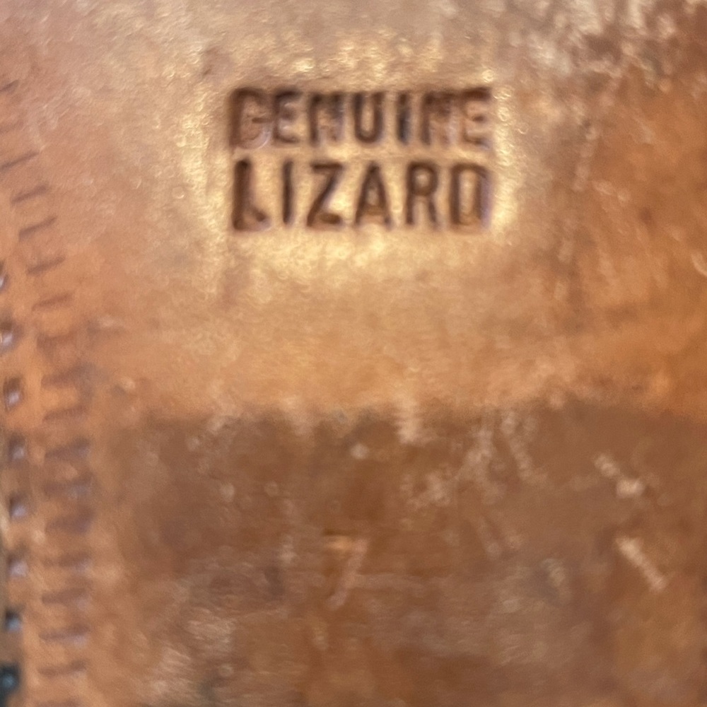 Genuine Lizard Lanvin Shoes. Made In Italy - Gem